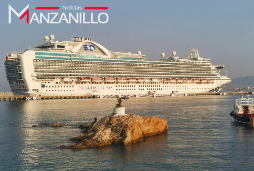 Arriba crucero Ruby Princess a Manzanillo. - Noticias Manzanillo