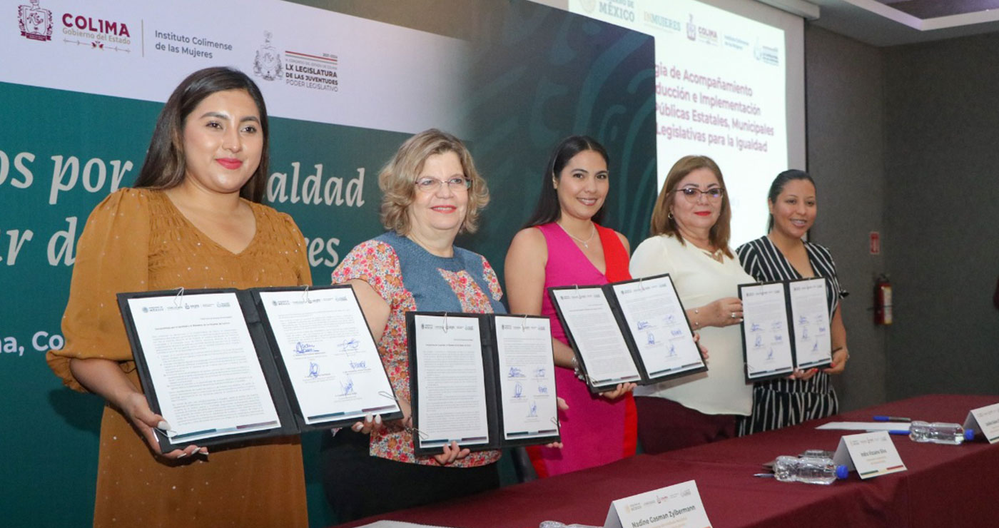 La Gobernadora y la Presidenta de Inmujeres firman compromisos para la ...